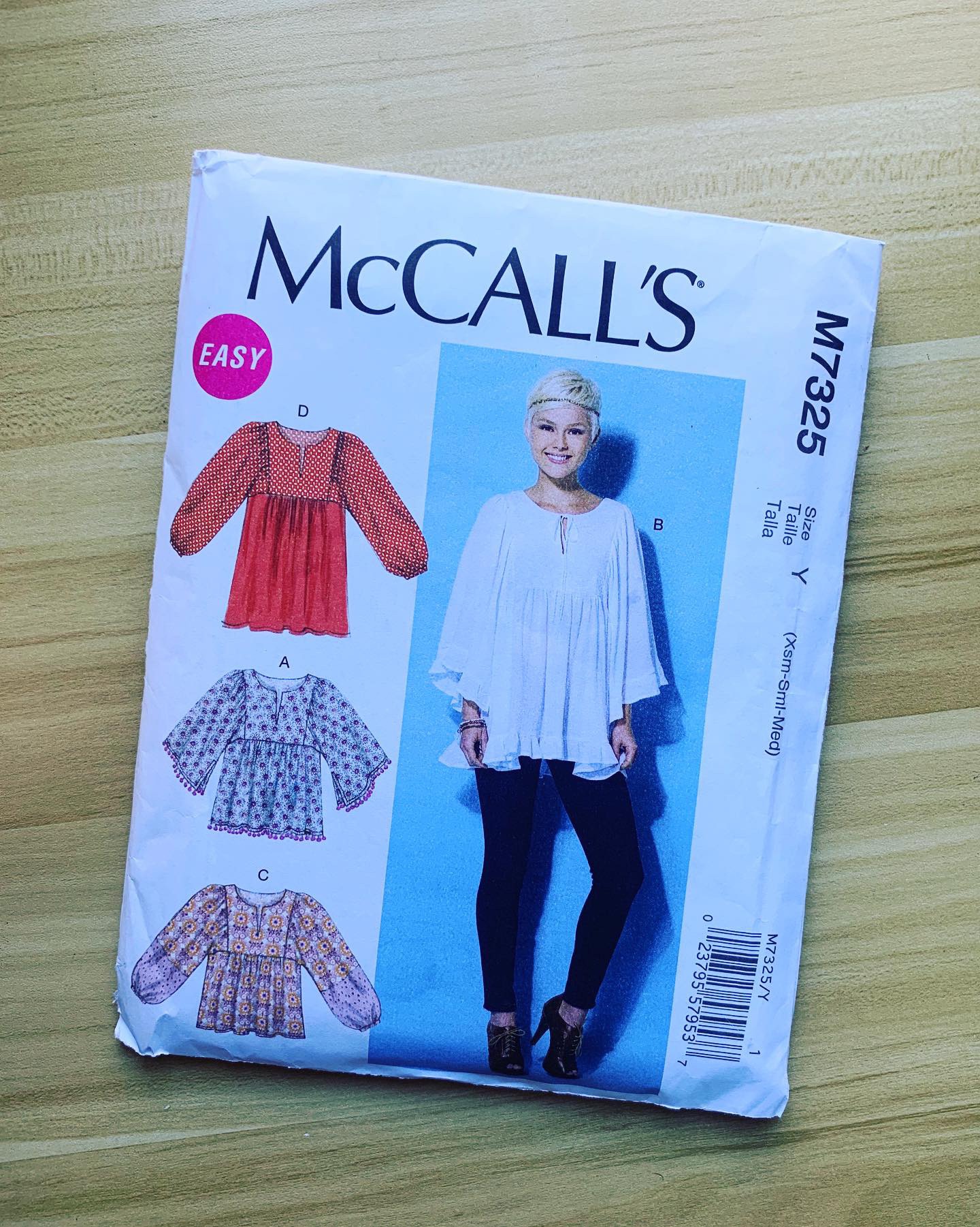 McCall’s m7325 Review