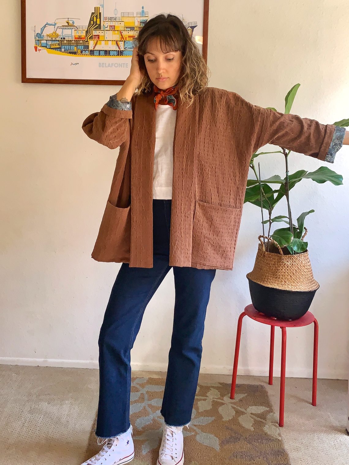 Textured Wiksten Haori