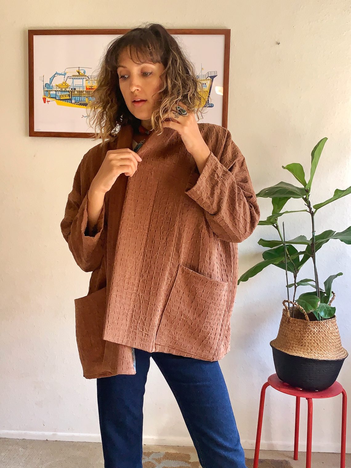 Textured Wiksten Haori