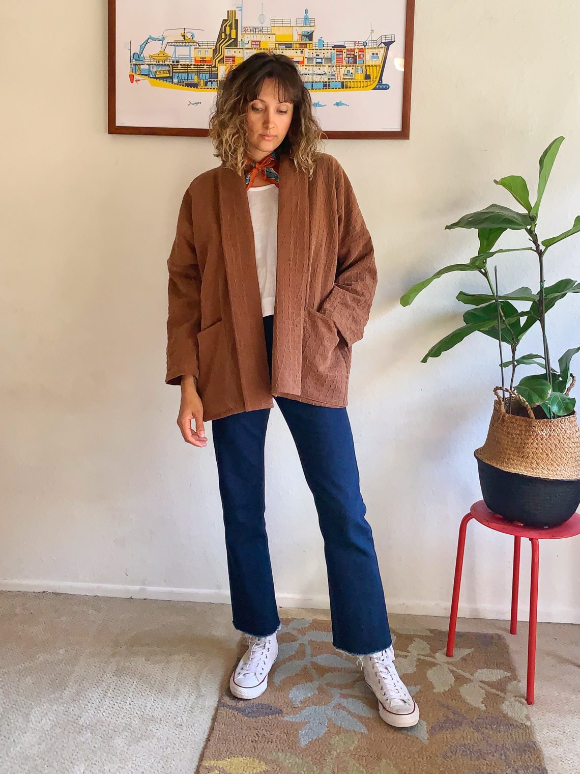 Textured Wiksten Haori