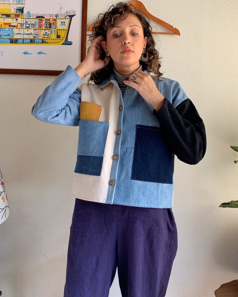 Patchwork Denim Jacket