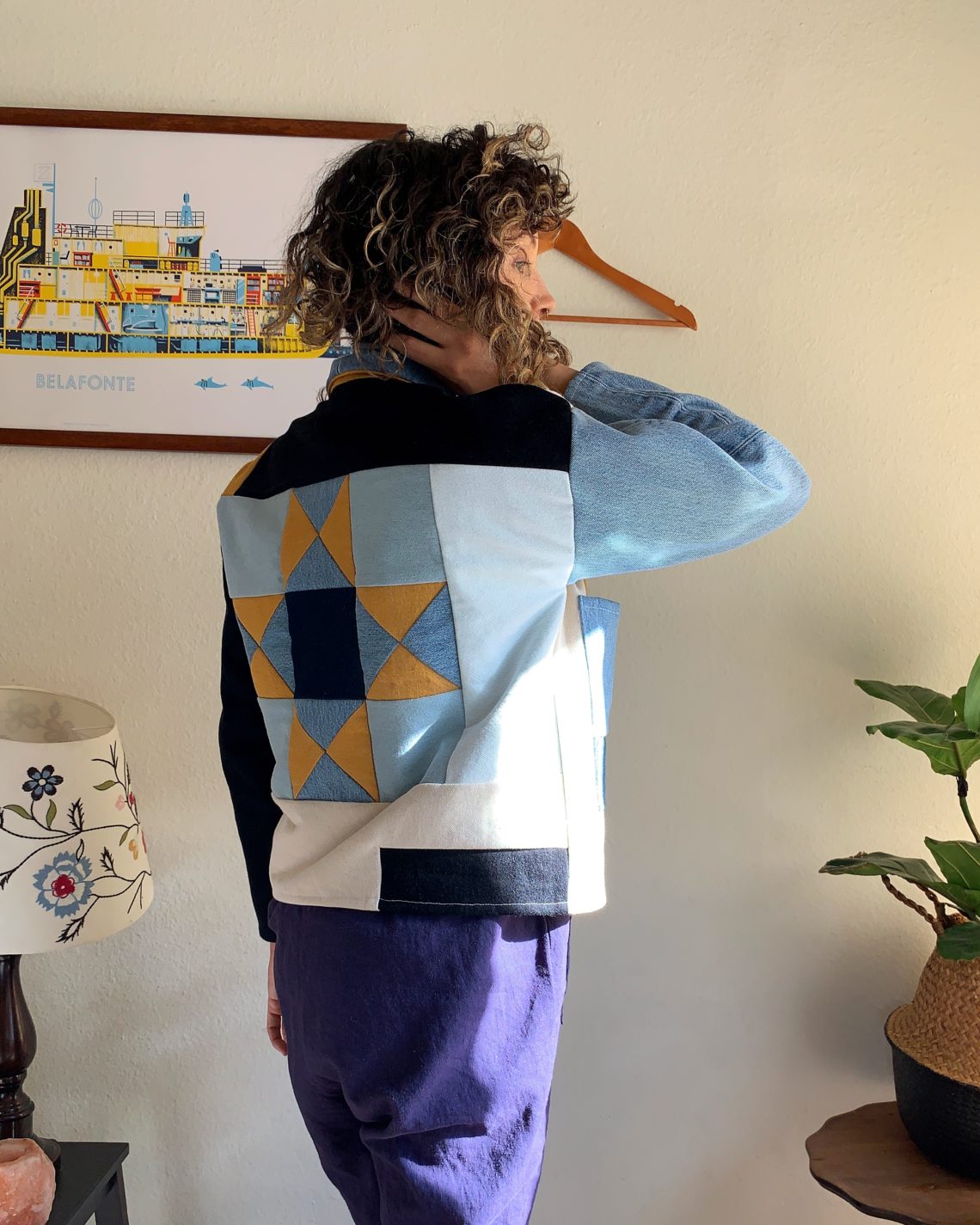 Patchwork Denim Jacket
